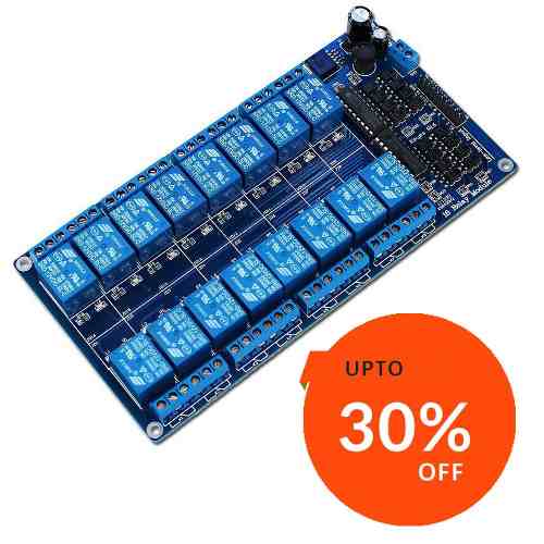 Modulo De Relee Relay Opto 16 Canales 5V Arduino Dsp Avr – Candy-HO Modulo De Relee Relay Opto 16 Canales 5V Arduino Dsp Avr – Candy-HO